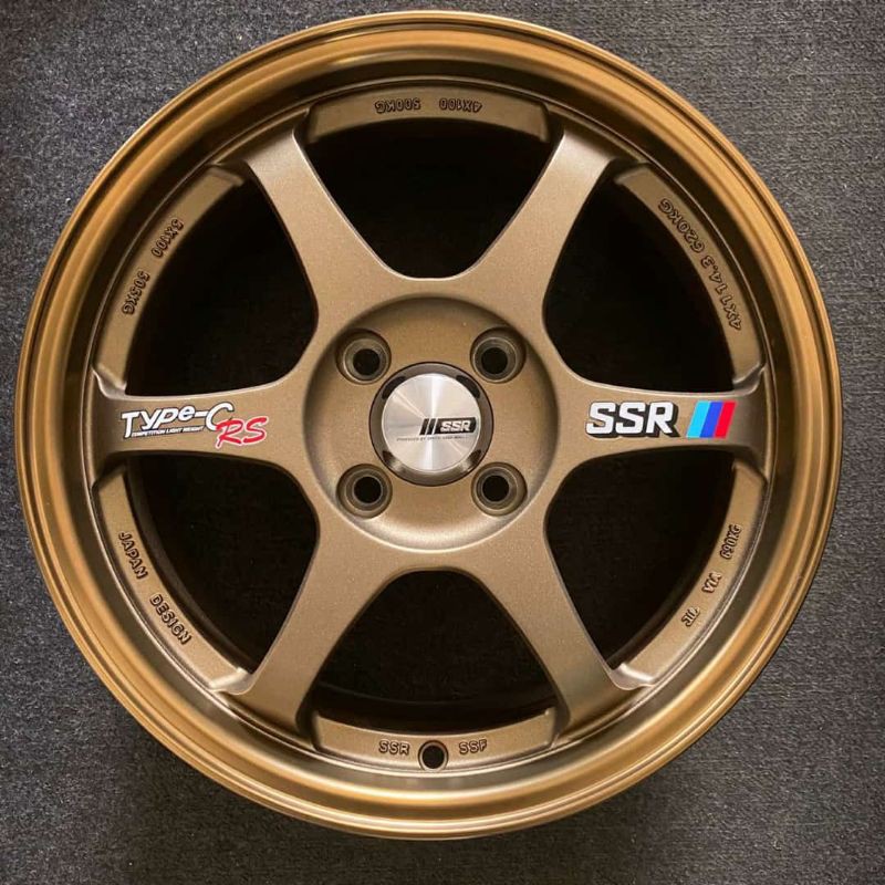 Jual velg ssr type c rs r15 velg racing mobil ssr type c rs ring 15 | Shopee Indonesia
