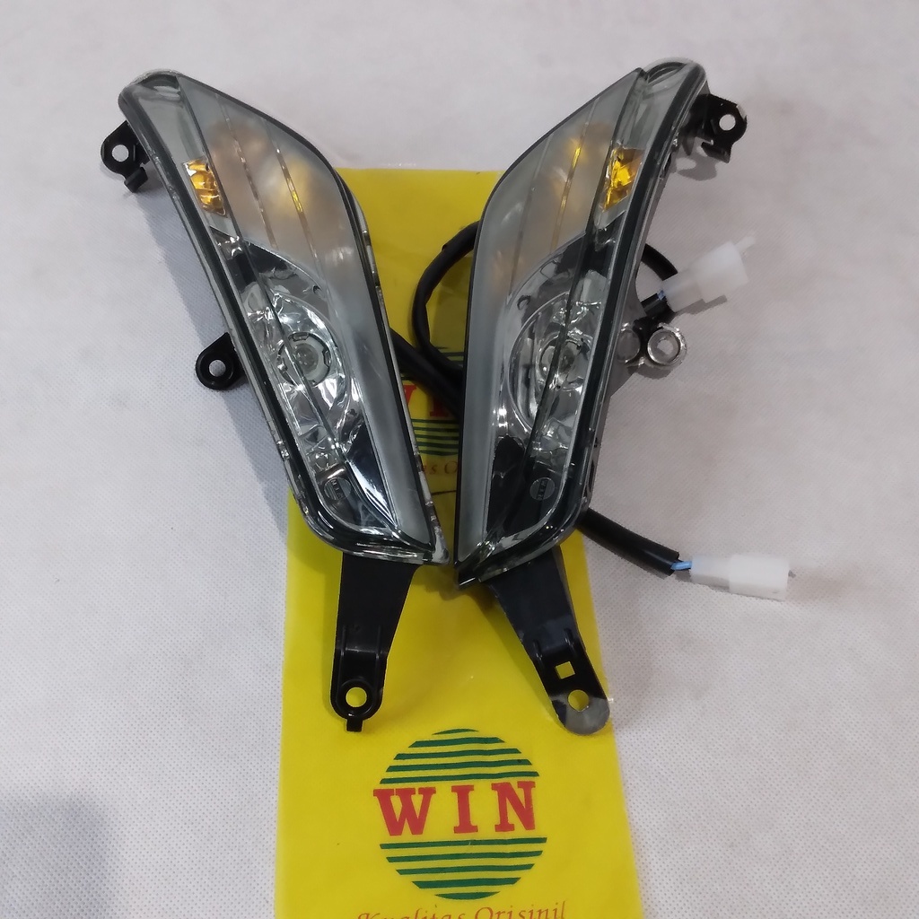 Jual FUJI MOTOR SBY - Lampu Sen Depan Jupiter MX 135 2011 2012 2013 2014 | front winker assy WIN ...