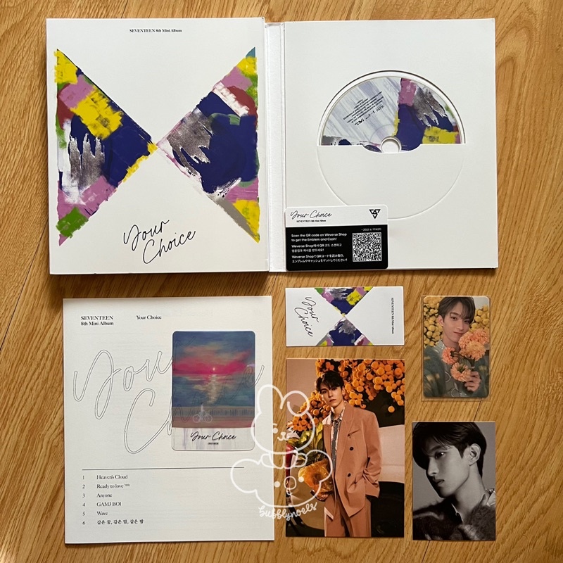 Jual Mini Album Seventeen SVT Your Choice One Side Ver. UNSEALLED ...