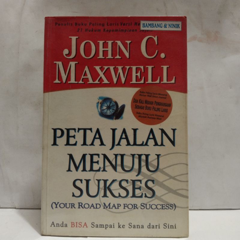 Jual Peta Jalan Menuju Sukses By John C. Maxwell | Shopee Indonesia