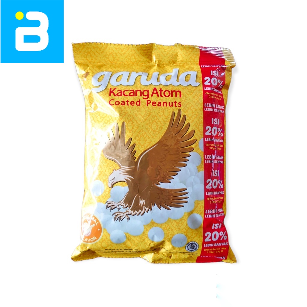 Jual Garuda Kacang Atom Original Flavor 115 G | Shopee Indonesia