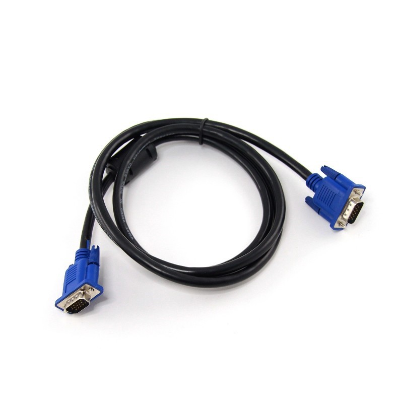Jual KABEL VGA MONITOR COMPUTER LCD/LED MALE TO MALE DIGITAL 1.5M / VGA ...