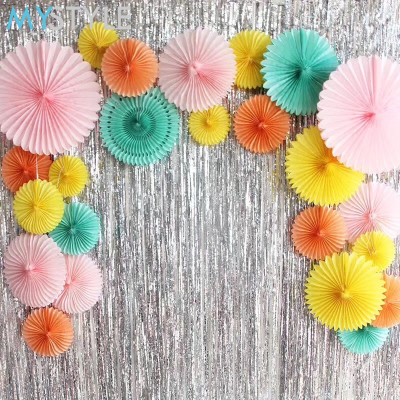 Jual PAPERFAN 20/25/30/40/50 CM PAPER FAN MURAH PERLENGKAPAN PESTA ...