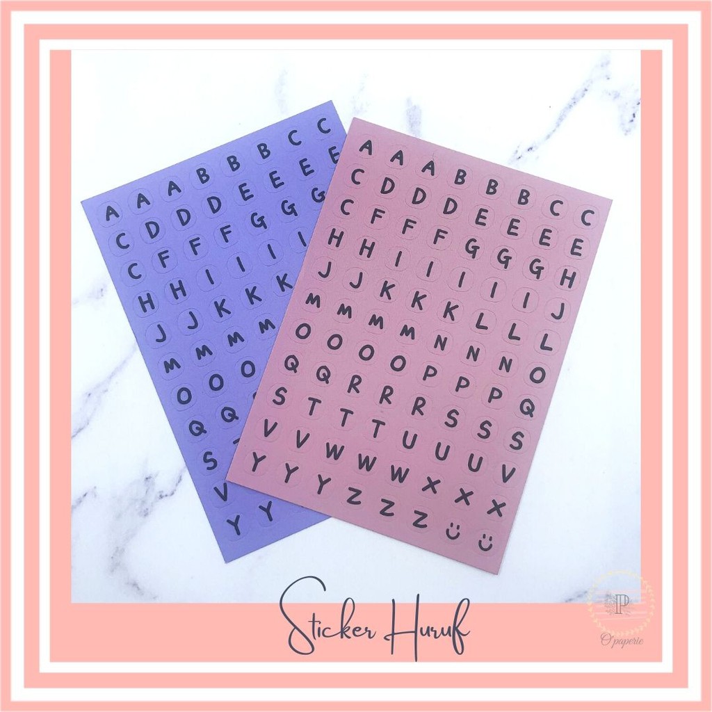 Jual Sticker Huruf | Shopee Indonesia