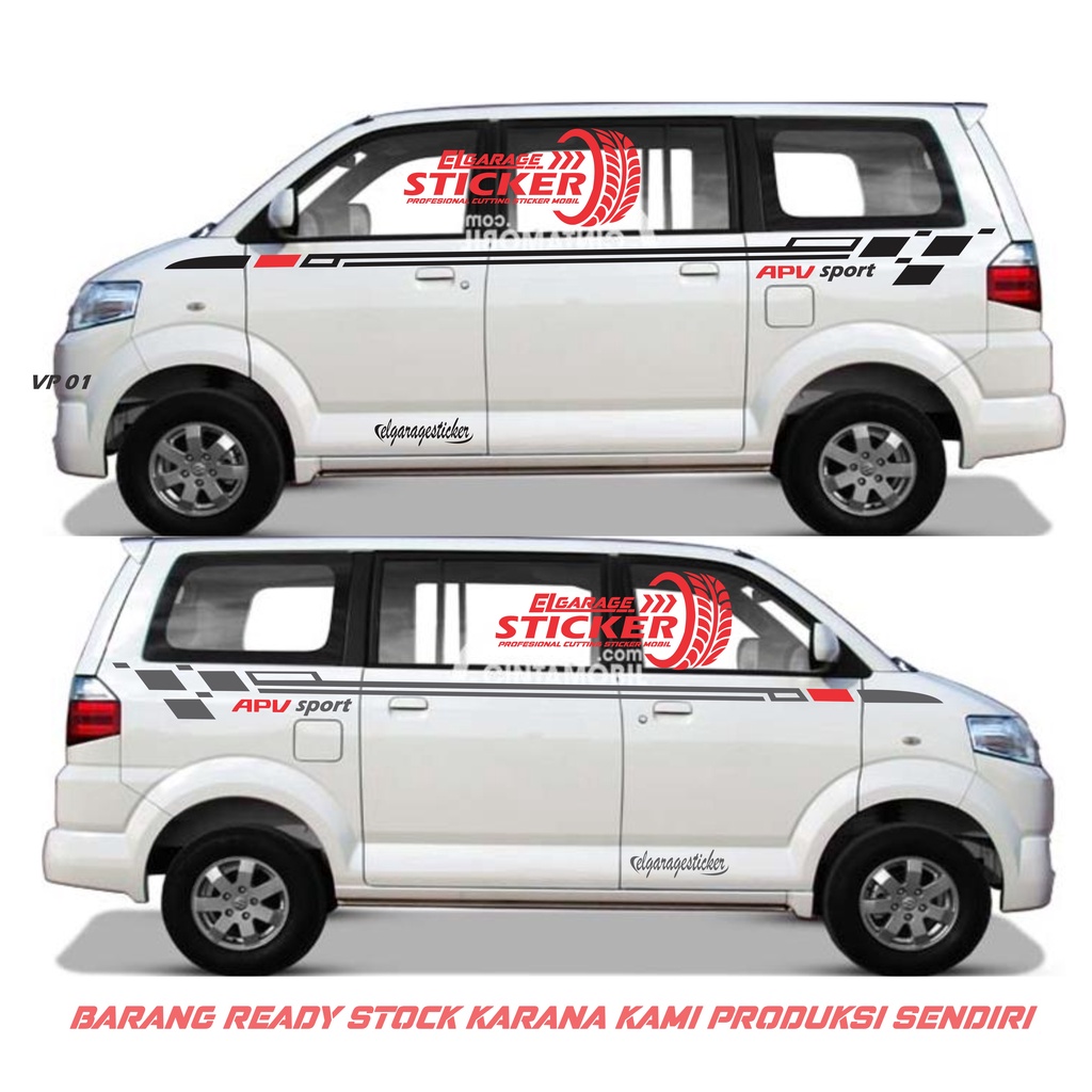 Jual stiker mobil apv sticker mobil suzuki luxury stiker mobil suzuki ...