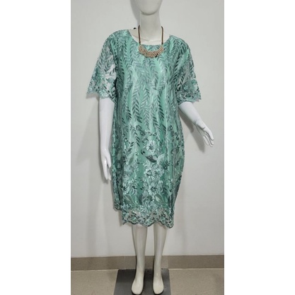 Jual YOLANDA - 4L - dress pesta bigsize / dress natal jumbo size ...