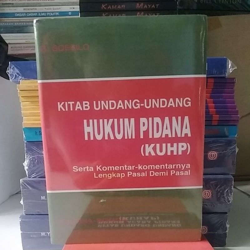 Jual Kitab Undang-Undang Hukum Pidana (KUHP) | Shopee Indonesia
