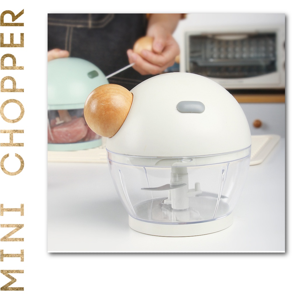 Jual Mini Chopper / manual chopper / mesin penggiling untuk sayur dan ...