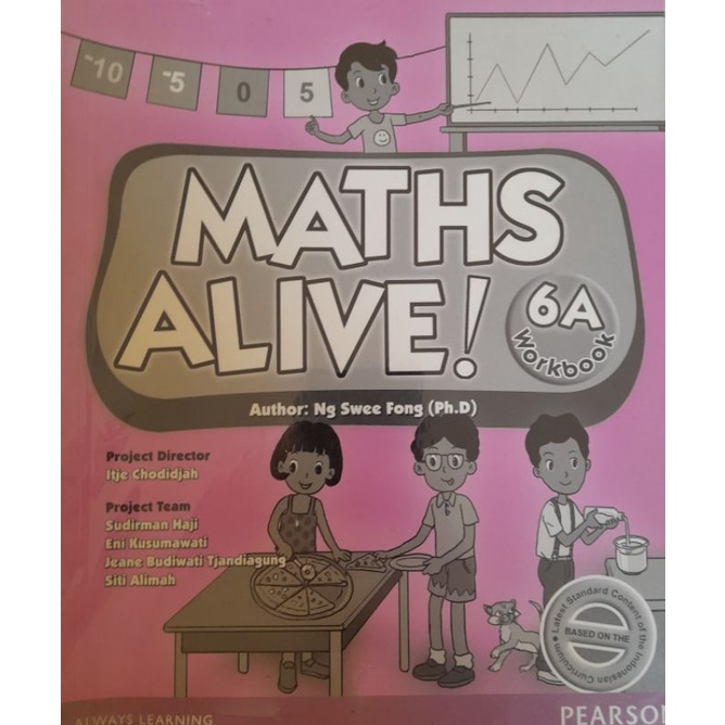 Jual Buku Maths Alive! Workbook 6A & 6B (1 set) PEARSON (PENABUR ...