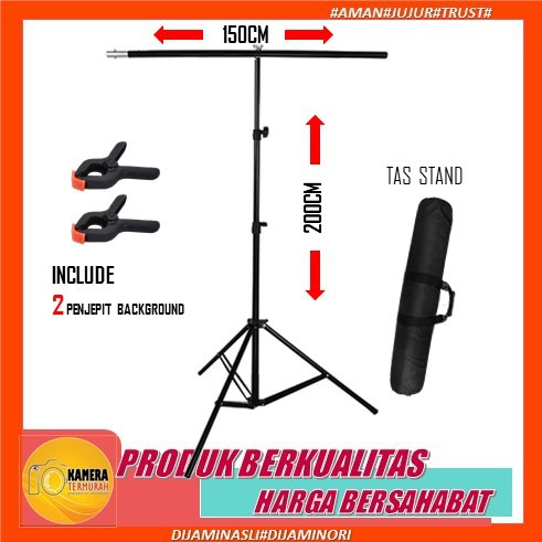 Jual Background Stand Foto Studio Tinggi 2M | Shopee Indonesia