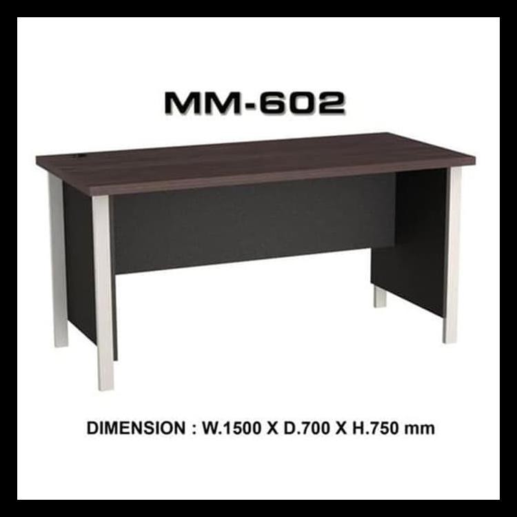 Jual Meja Kantor Vip 150Cm Side Panel Besi Kuat Dan Modern Ekslusif ...