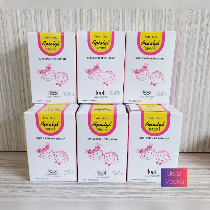 Jual Apialys Drop 10ml | Multivitamin Anak dan Bayi | Shopee Indonesia
