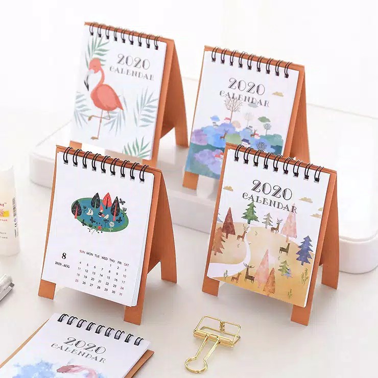 Jual Kalender Meja 2020 - Kalender 2020 - Kalender Meja Mini Dengan ...