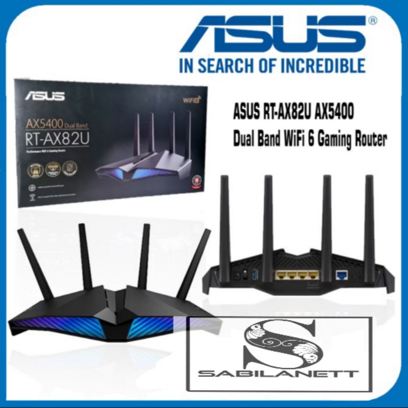 Jual ASUS RT-AX82U AX5400 WiFi 6 | Shopee Indonesia