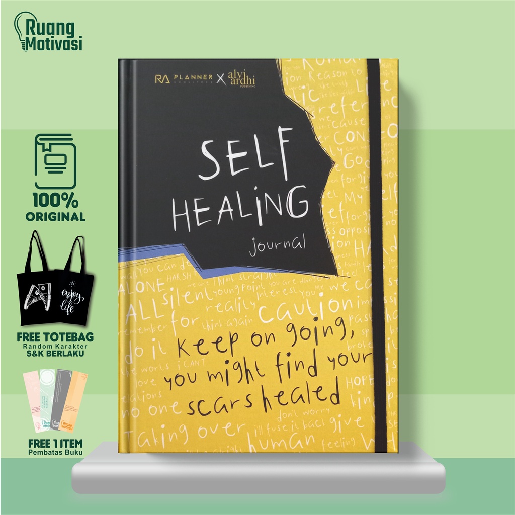 Jual (READY) SELF HEALING JOURNAL X ALVI ARDHI - Kawah | Shopee Indonesia