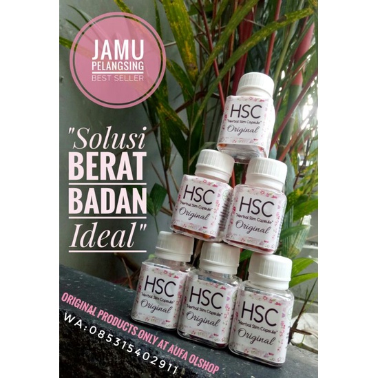 Jual HSC ( Herbal Slim Capsule ) ORIGINAL | Shopee Indonesia