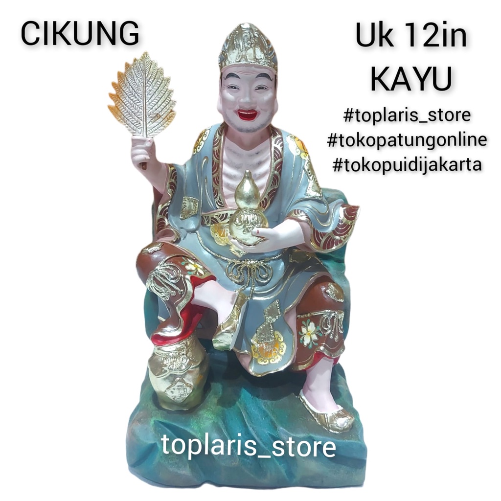 Jual Patung Chikung Kayu 12in New 022 TPO | Shopee Indonesia