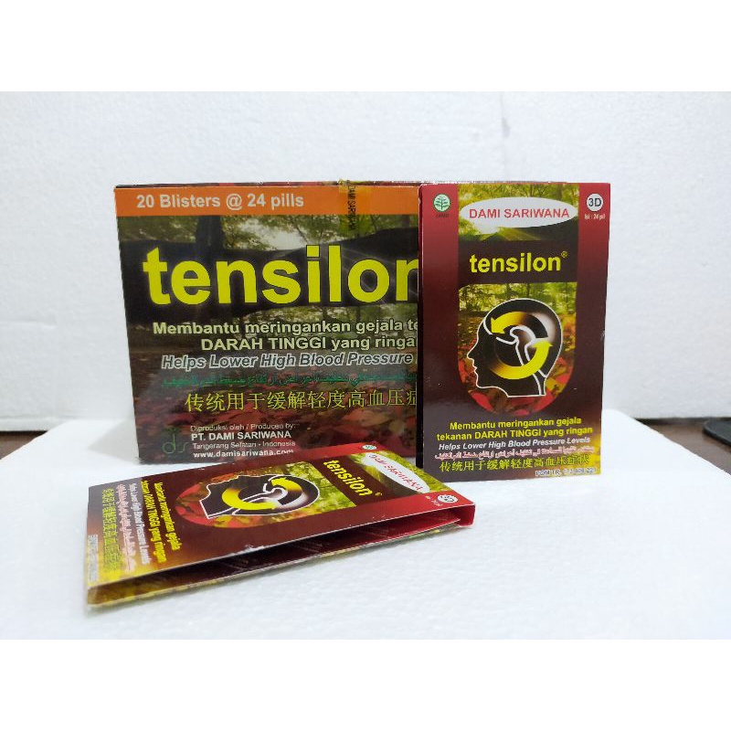 Jual Dami Sariwana Tensilon Strip 1 Strip Isi 24 Pil | Shopee Indonesia