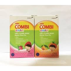 Jual OBH COMBI ANAK PLUS FLU 60 ml ( Jeruk | straubery ) | Shopee Indonesia