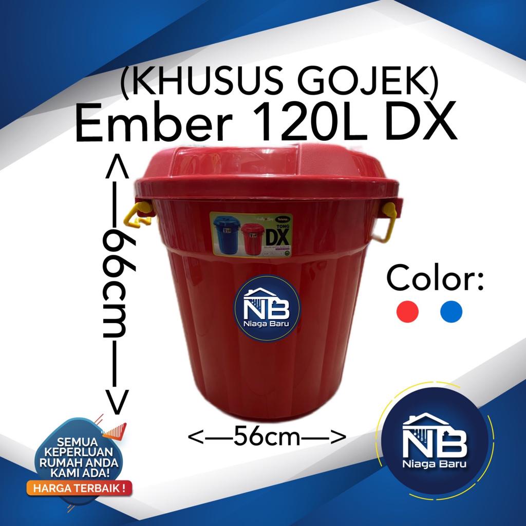 Jual Ember PLastik 120 Liter Tutup Tong DX Taiwan | Shopee Indonesia