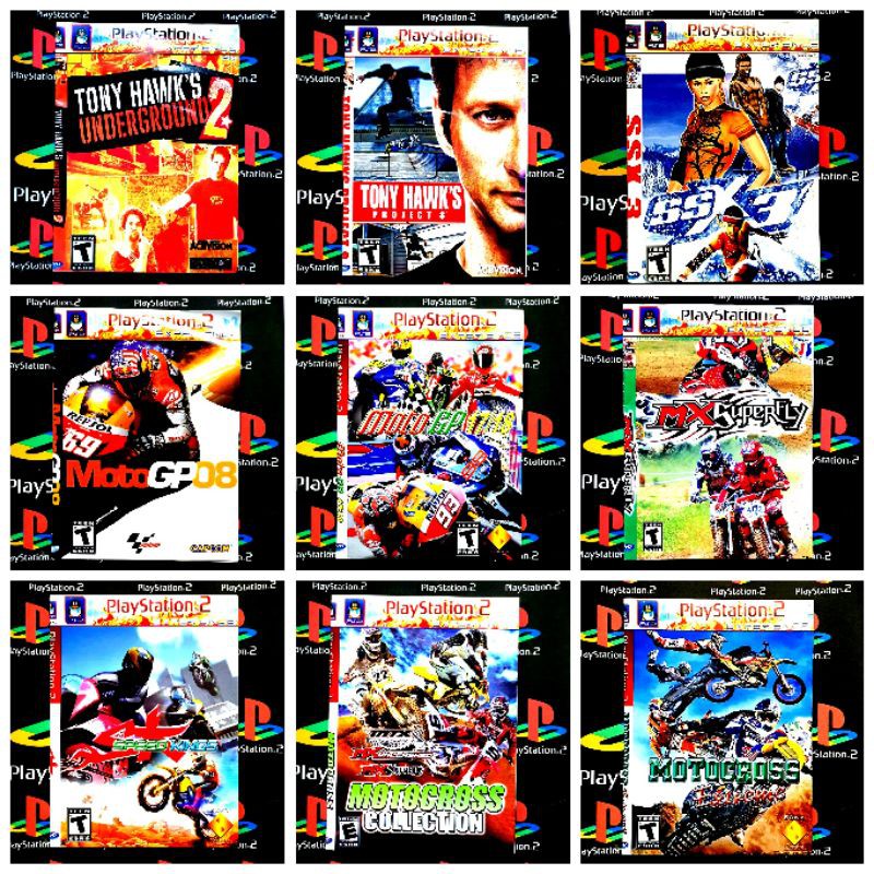 Jual KOLEKSI KASET VIDEO GAME PS2 BALAPAN MOTOR - MOTOCROSS - SPEED ...