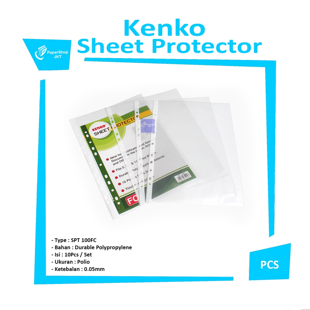 Jual KENKO - Sheet Protector FC - Folio - Pack | Shopee Indonesia