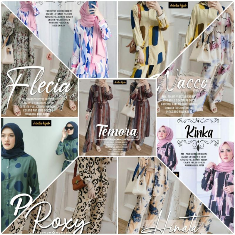 Jual Daily Set Kinka Lunna Hinata Temora Arina Flecia Cana Nacci by ...