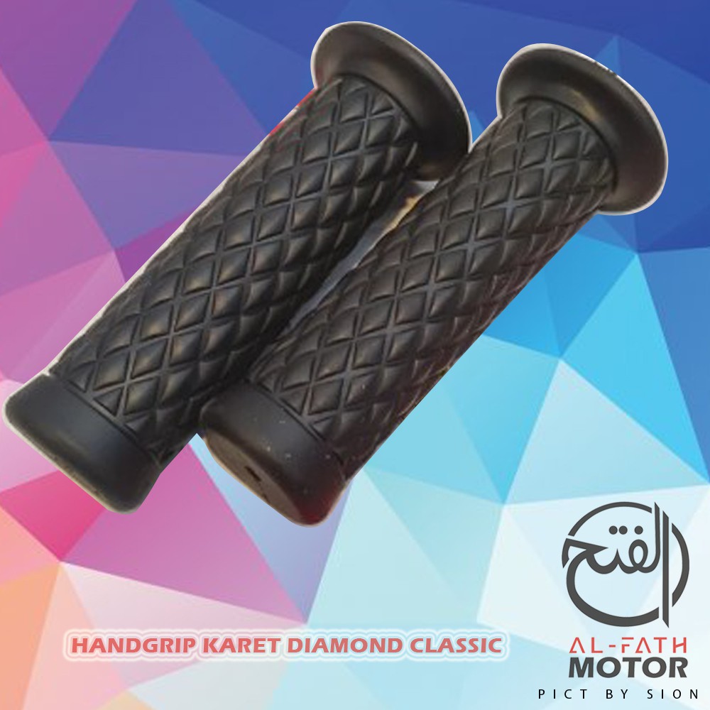Jual Handgrip Hanfat Handpad Grip Diamond Klasik Classic Retro Cafe ...