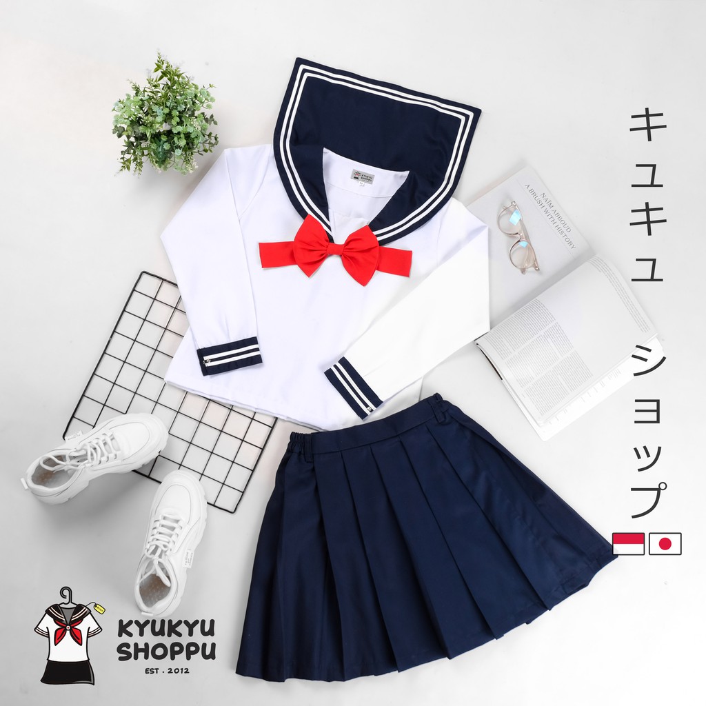 Jual Seifuku By KYUKYU (Ky021) High Quality REAL PIC-Japan Korean ...