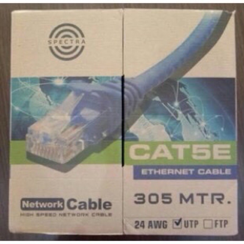 Jual kabel spectra utp cat5e | Shopee Indonesia