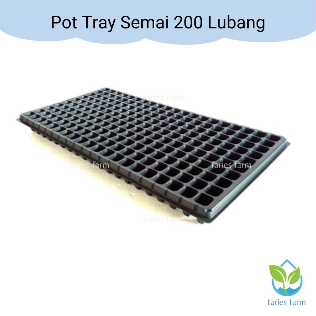 Jual Pot Tray /Tray Semai 32 50 72 105 128 200 Lubang Tanam Benih Bibit ...