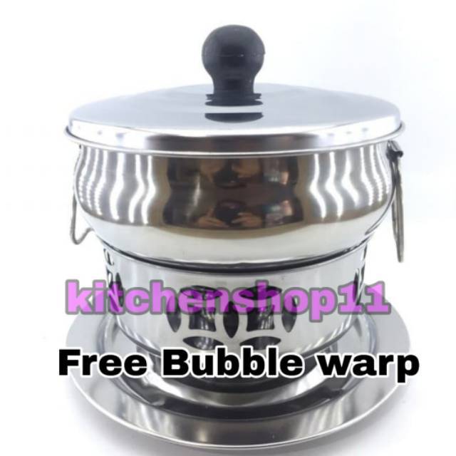 Jual Panci Shabu Shabu 16cm / steam boat Shabu Shabu 16cm / hot pot ...
