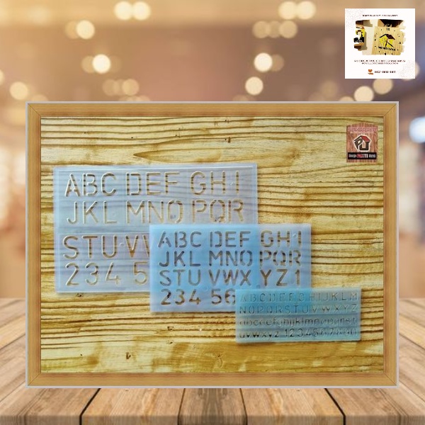 Jual MAL HURUF ABJAD ANGKA DAN MAL SABLON | Shopee Indonesia