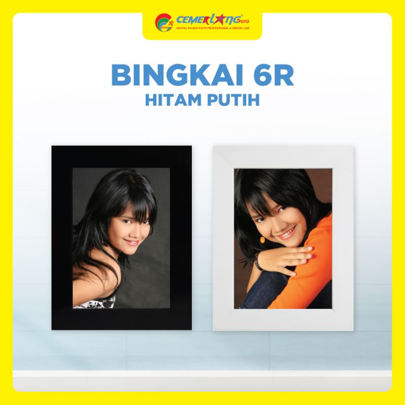 Jual Bingkai 6R - Hitam Putih | Shopee Indonesia
