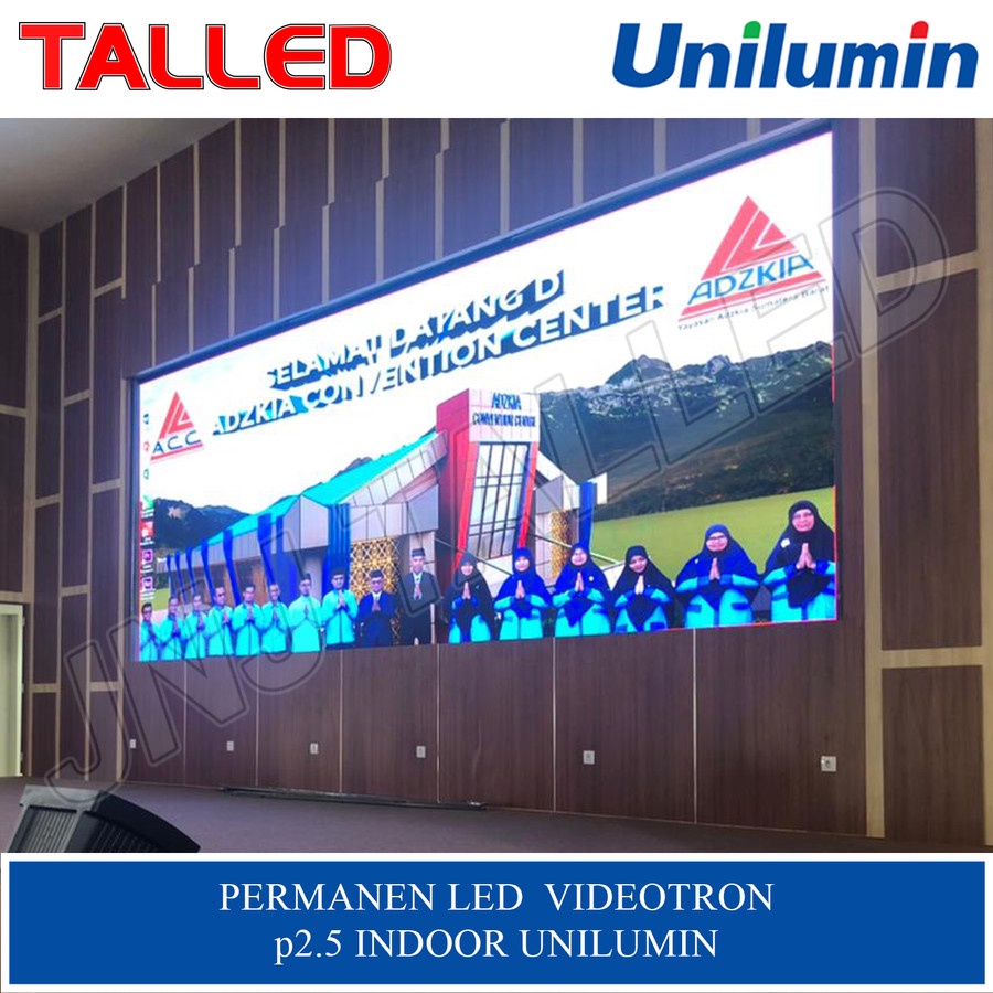 Jual LED Videotron P2.5 Unilumin Indoor Instalasi Permanen Videowall TALLED - Unilumin1920hz ...