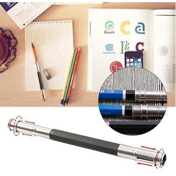 Jual Dual Head Pencil Extender - Alat Penyambung Pensil | Shopee Indonesia