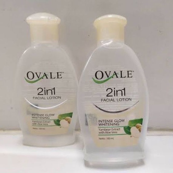 Jual OVALE 2 IN 1 FACIAL LOTION YAMBEAN EXTRACT 100 ML / TONER ...
