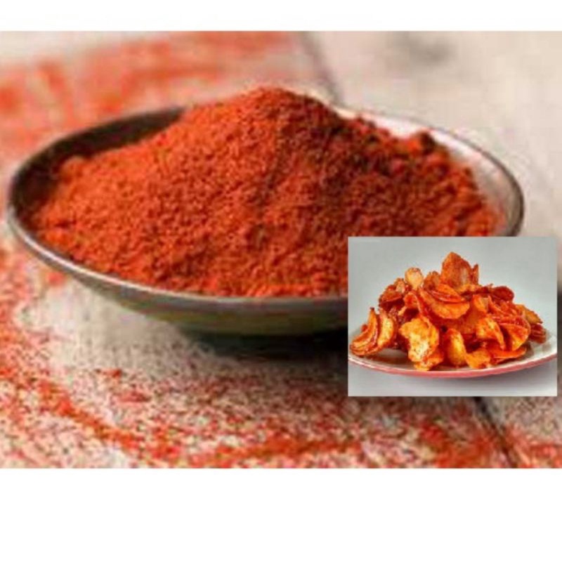 Jual Cabe bubuk kasar original dan daun jeruk 100gr - bumbu seblak ...