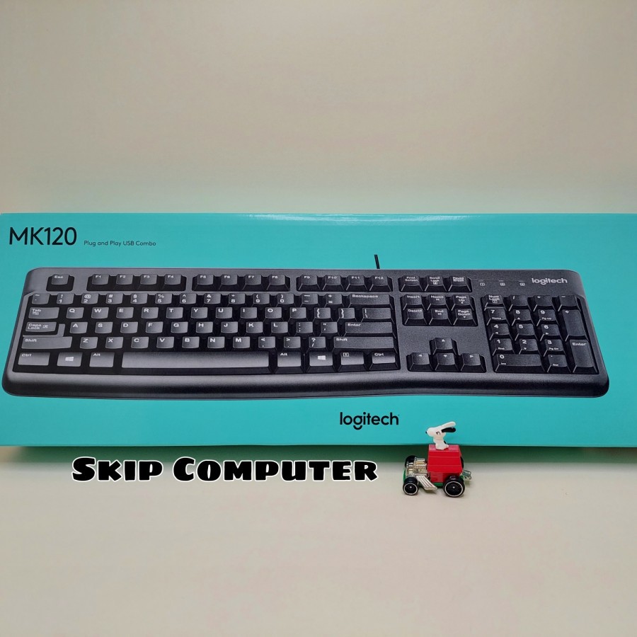 Jual Logitech MK 120 Combo Decktop Paket Mouse Keyboard Logitech ...