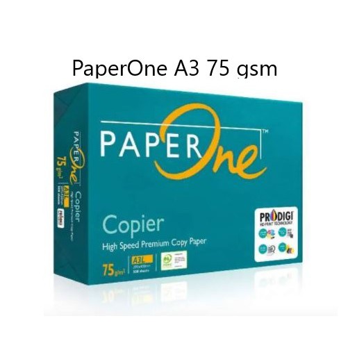 Jual PAPERONE A3 75 gr - Kertas Fotocopy Print HVS A3 75 gr PaperOne (1 ...