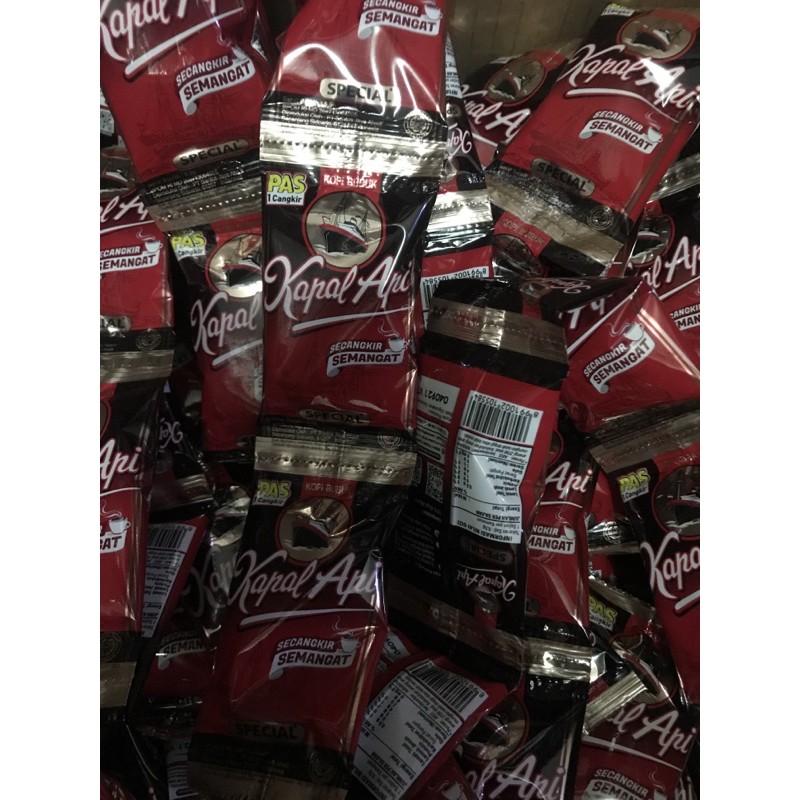 Jual Kopi Kapal Api Mini 6 gram 1 renteng isi 10 sachet | Shopee Indonesia