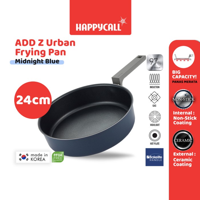 Jual Happycall ADD Z Urban Frying Pan Midnight Blue 24 CM | Shopee Indonesia