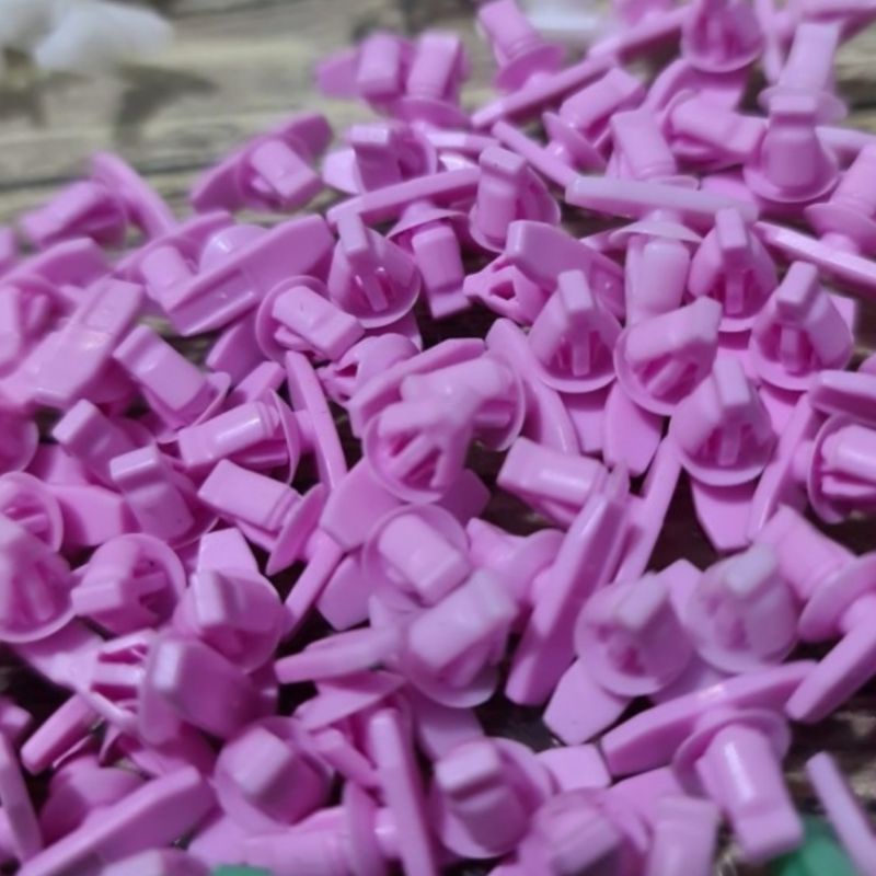 Jual klip clip kancing T kancing karet spoon balon pintu ORIGINAL ISI ...