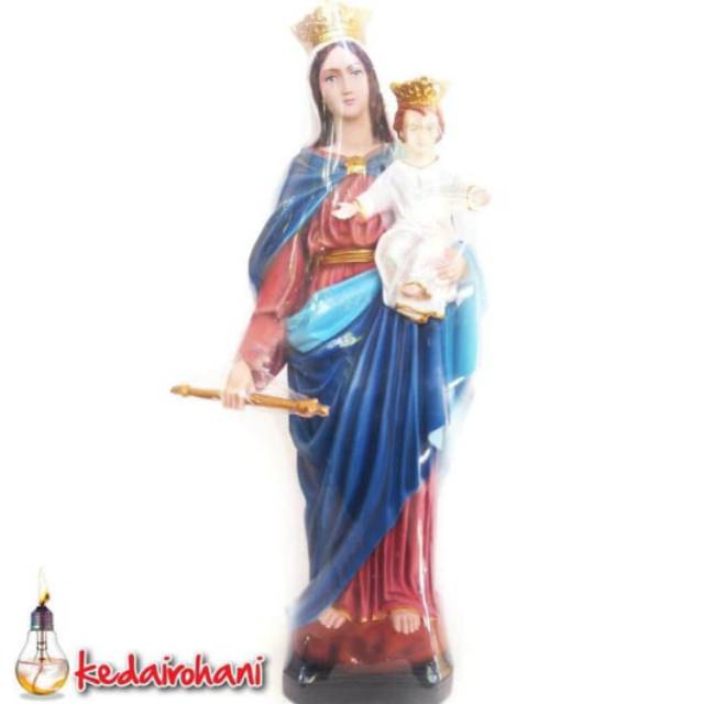 Jual Patung Bunda Maria Penolong Abadi Kanak Yesus 80 cm Full Color ...
