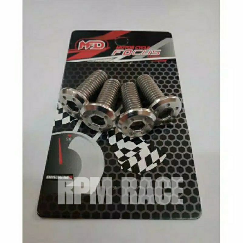Jual Baut Disc Disk Piringan Cakram Probolt Stainless Chrome Universal Harga 1pc | Shopee Indonesia