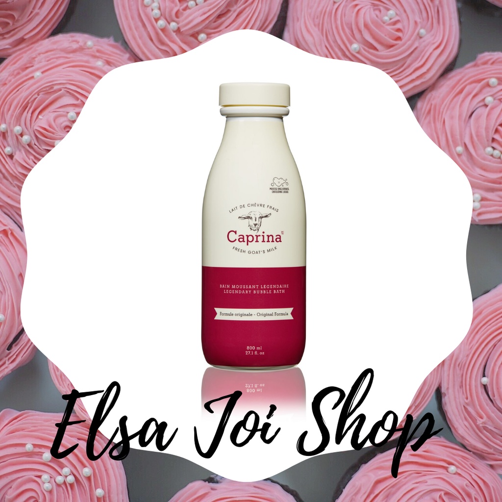 Jual CAPRINA Legendary Bubble Bath Original Formula - 800 Ml | Shopee ...