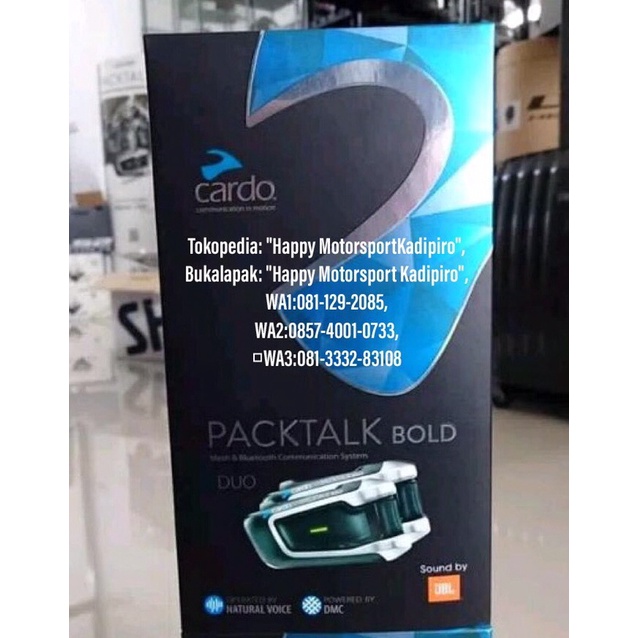 Jual Speaker Jbl - Scala Rider Communicator Packtalk Bold 2019 New Jbl ...