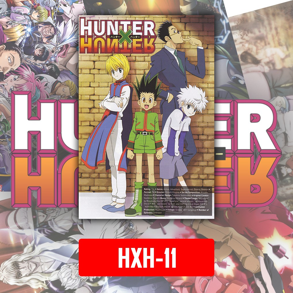 Jual Poster Anime Hunter X Hunter Ukuran A4 A3+ | Shopee Indonesia