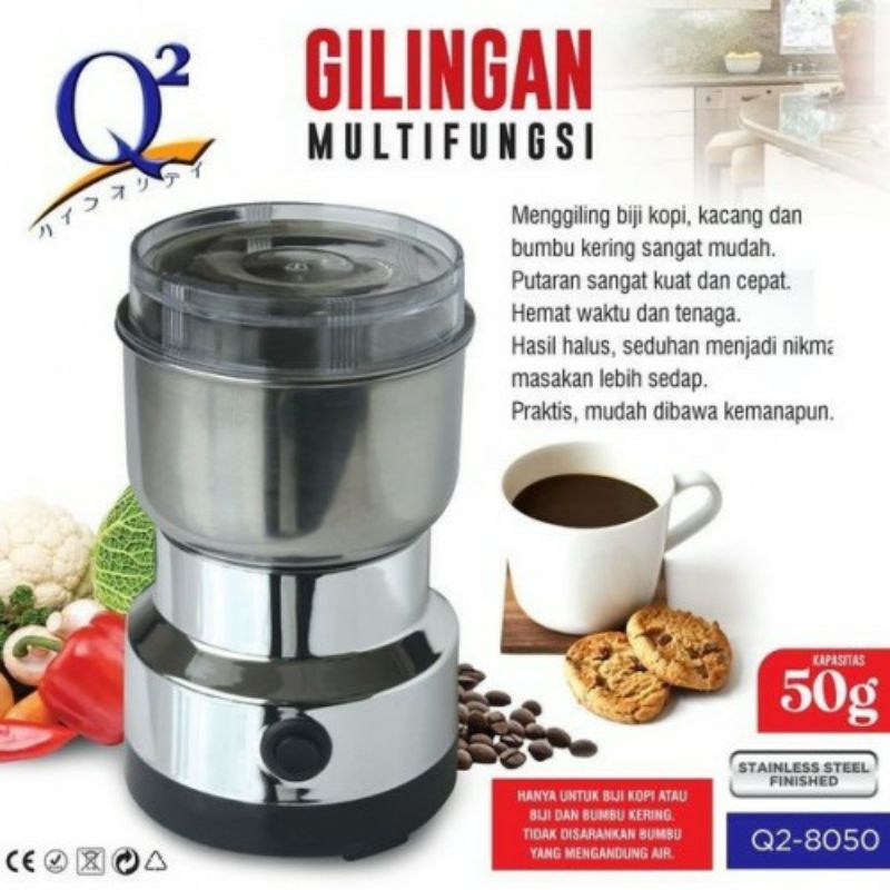 Jual Mesin Penggiling Kopi Multifungsi Electric Grinder 150W/GILINGAN KOPI ELEKTRIK COFFEE ...