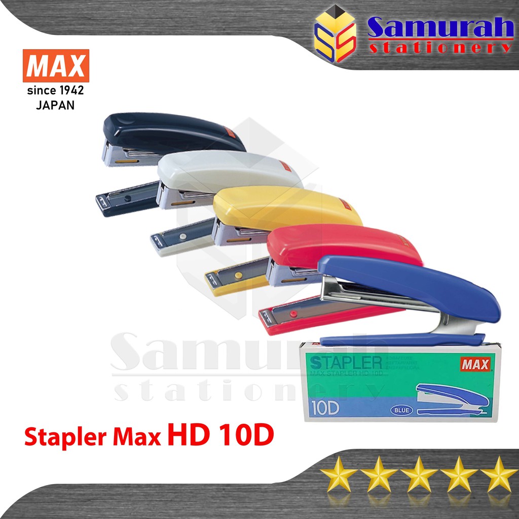 Jual Stapler Max HD 10D / Mesin Staples Tangan HD10D / Alat Strapler ...